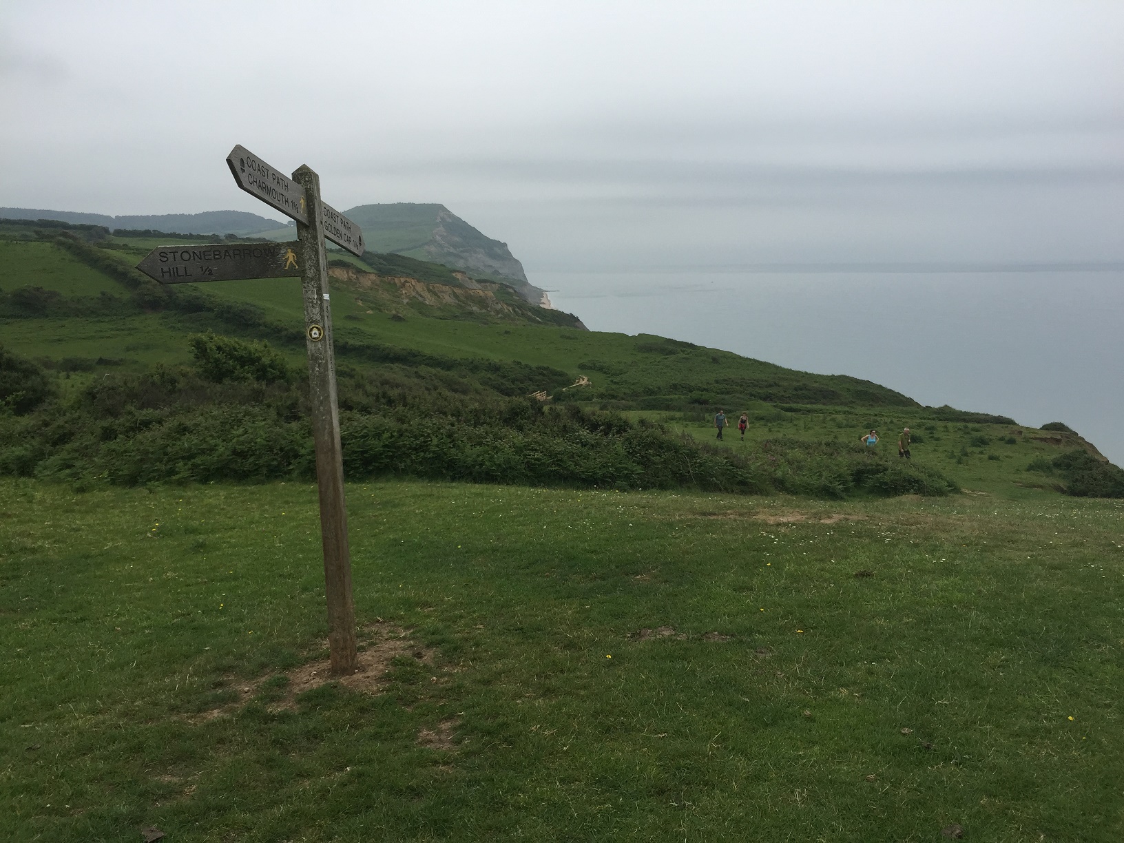 Golden Cap - a circular walk from Stonebarrow Hill - beautiful journeys