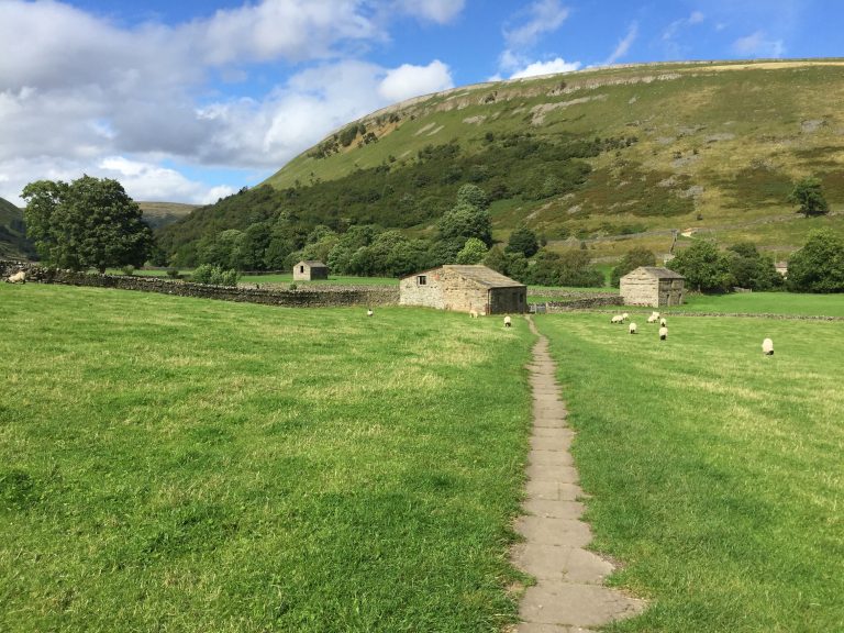 Keld in North Yorkshire; the crossing point between the Coast to Coast ...
